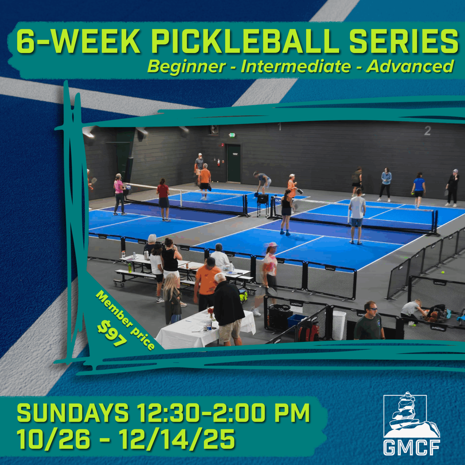 6-Week Pickleball Series – Green Mountain Community Fitness